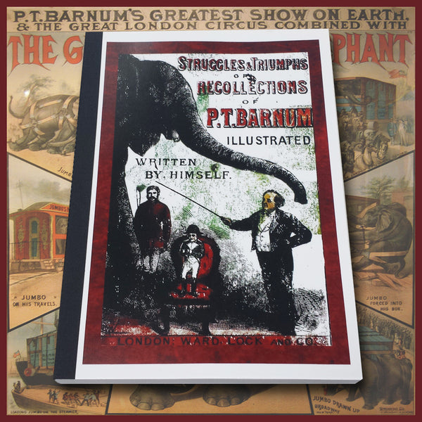 STRUGGLES & TRIUMPHS OF RECOLLECTIONS OF P.T. BARNUM, Illustrated. (So ...