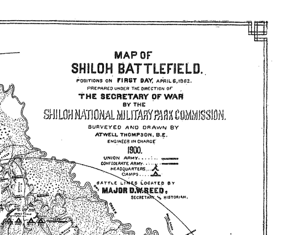 Map Shiloh Higginson Book Company Llc