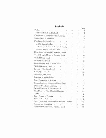 EWELL: Genealogy of Henry Ewell of Sandwich, England and Scituate, MA ...