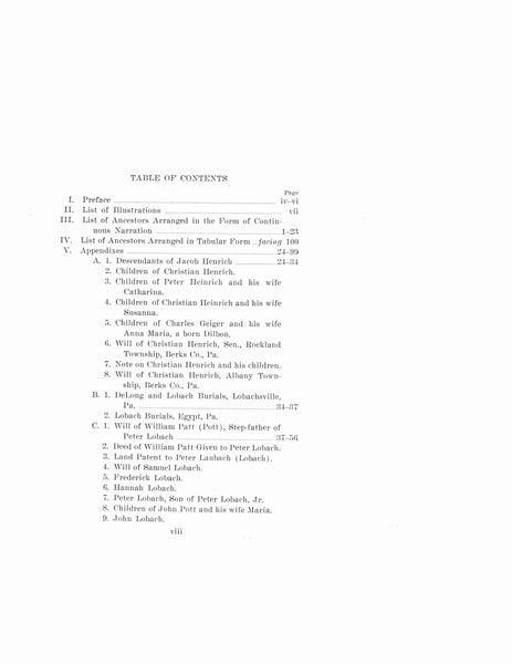 DELONG: My Ancestors 1930 – Higginson Book Company, LLC