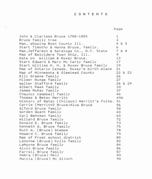 The Bruce Family 1788 to 1992. 1992 – Higginson Book Company, LLC