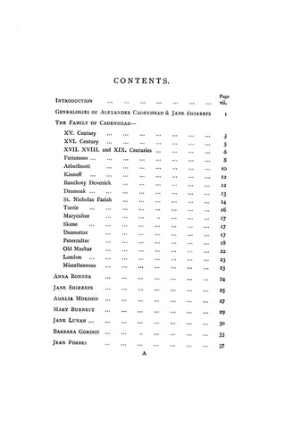CADENHEAD: Family of Cadenhead 1887 – Higginson Book Company, LLC
