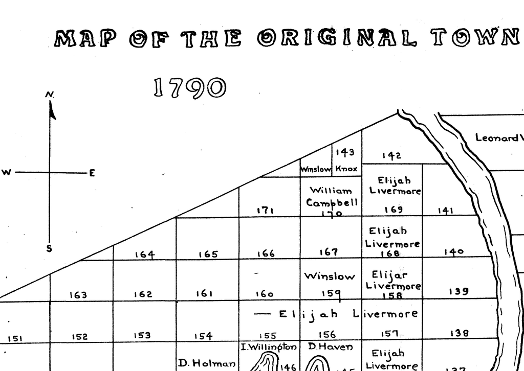 Map Livermore Maine Higginson Book Company Llc