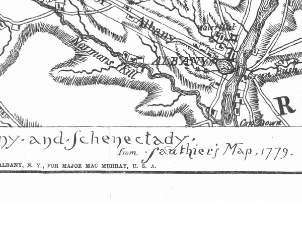 MAP: Schenectady, New York – Higginson Book Company, LLC