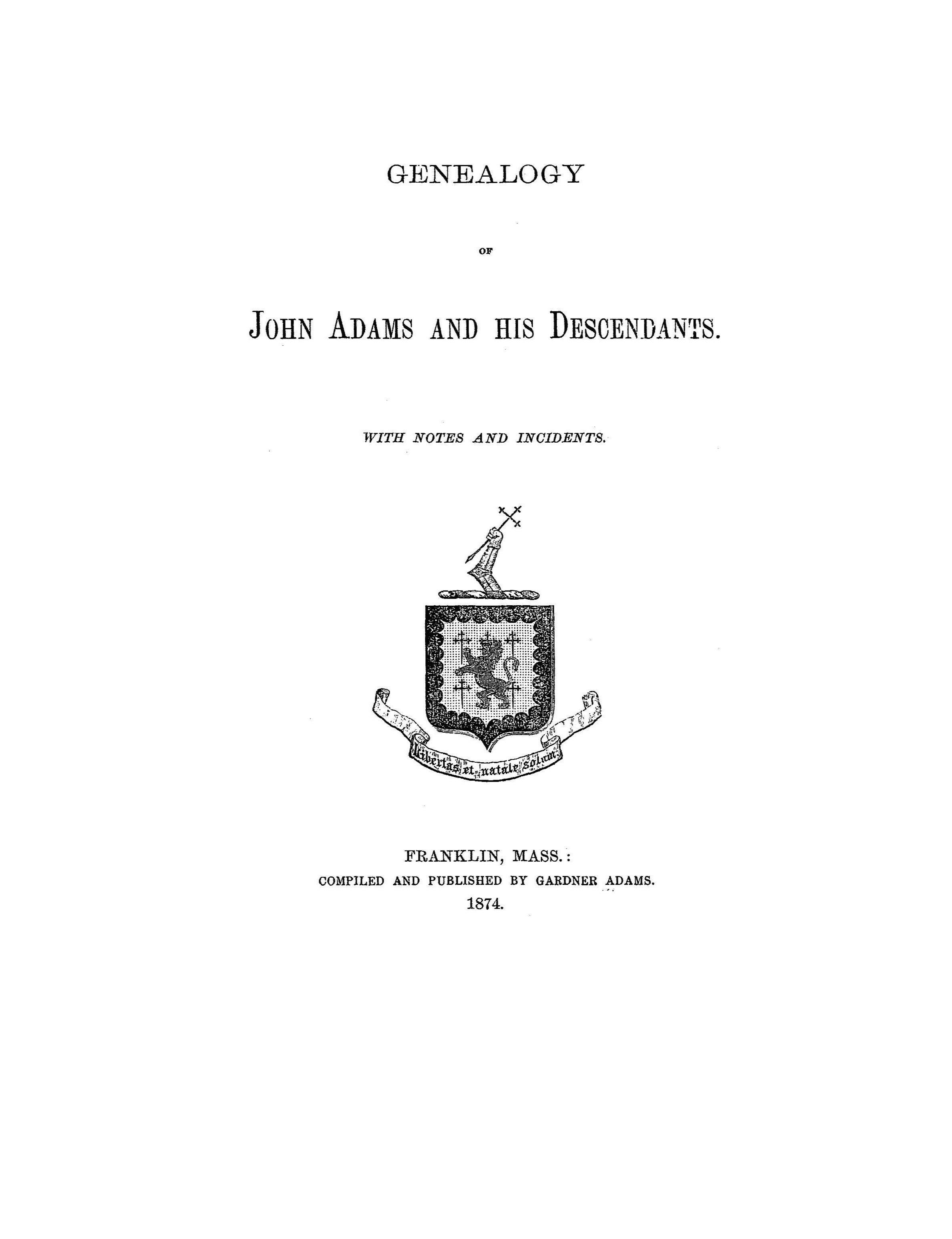 John Adams Descendants